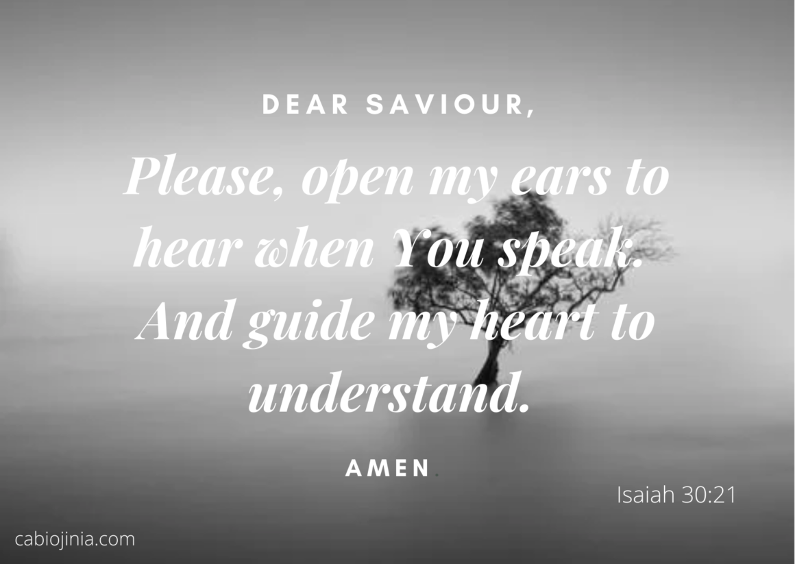 Guide my heart to understand - Cabiojinia